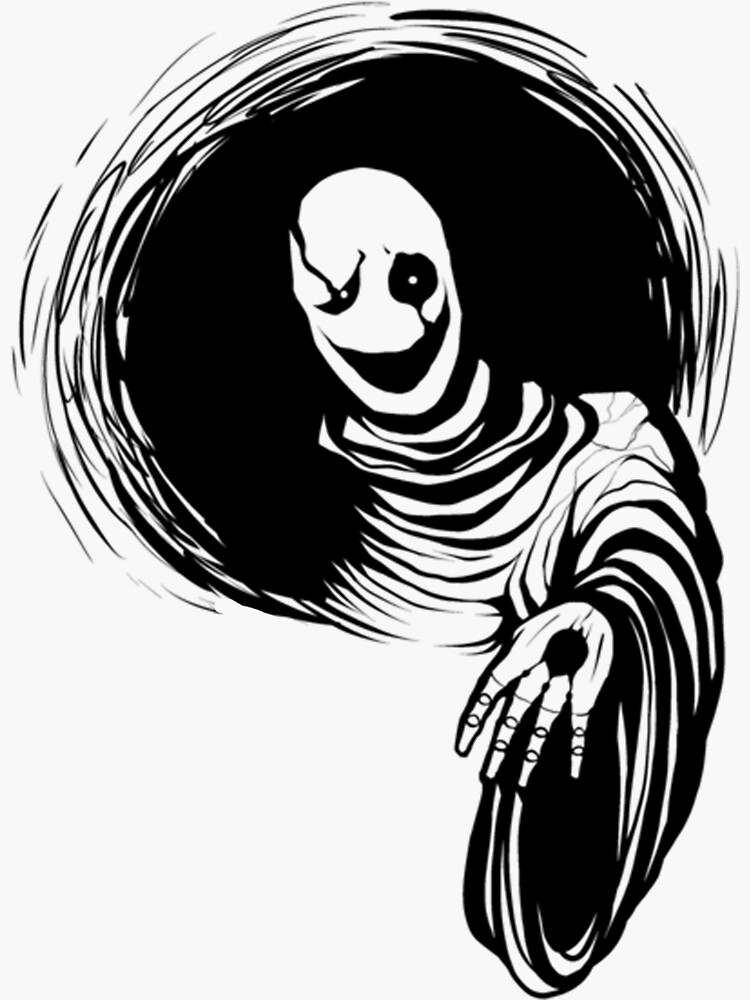 "Gaster" Sticker for Sale by agent1001 | Redbubble