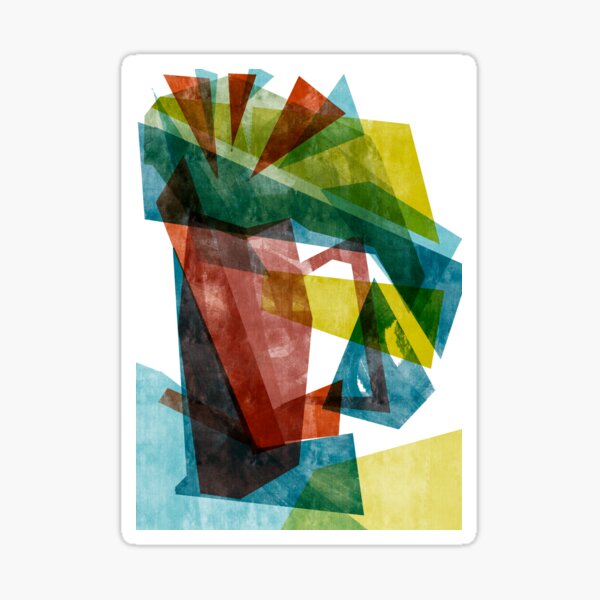 "Flower Vase" Sticker by Samcohra | Redbubble