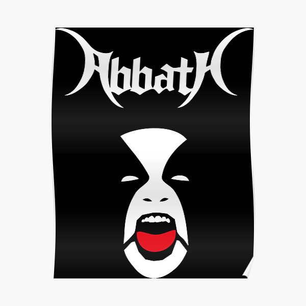 "Abbath T-Shirt" Poster for Sale by rubinho146 | Redbubble