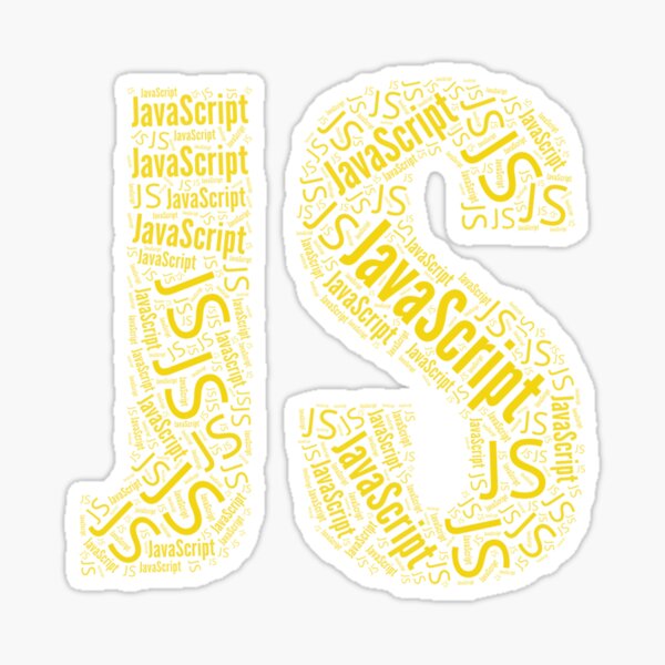 Js Javascript Logo Sticker For Sale By Vladocar Redbubble