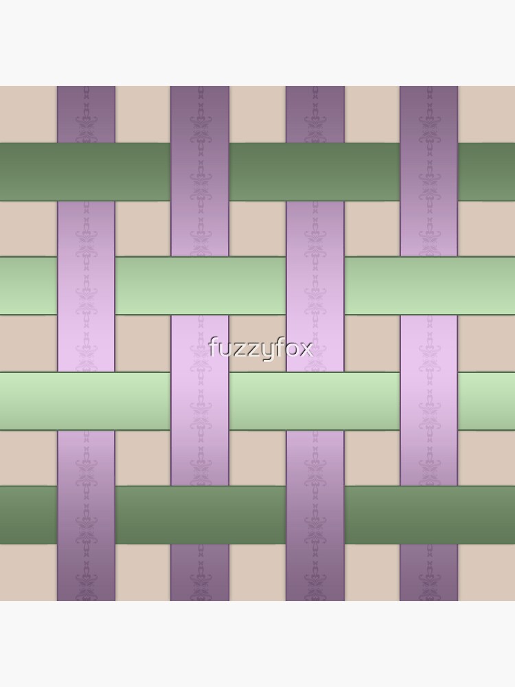 " Basket weaving" Sticker for Sale by fuzzyfox | Redbubble