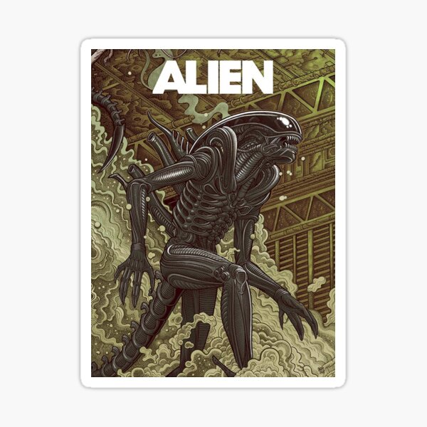 "Alien" Sticker for Sale by sachaw | Redbubble