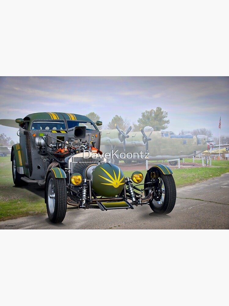 "Military Rat Rod" Poster by DaveKoontz | Redbubble