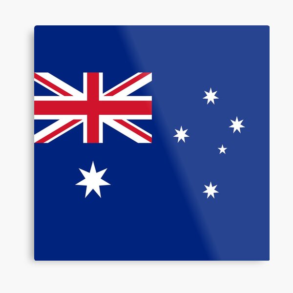 Commonwealth Star Metal Prints | Redbubble
