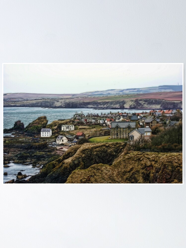 "St Abbs Head" Poster by Lynnemorris | Redbubble