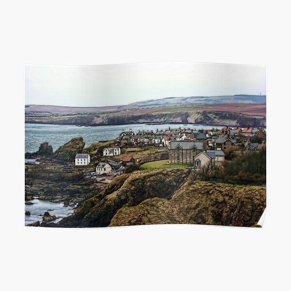 "St Abbs Head" Poster by Lynnemorris | Redbubble