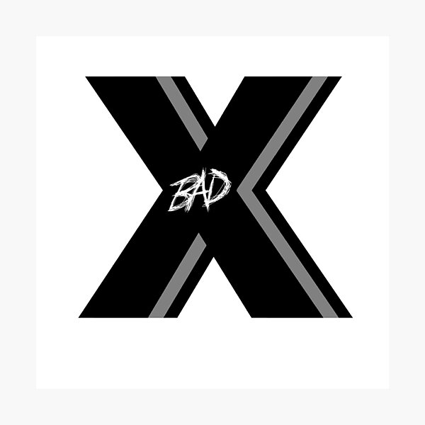 "XXXTentacion - BAD" Photographic Print for Sale by GenoApparell ...