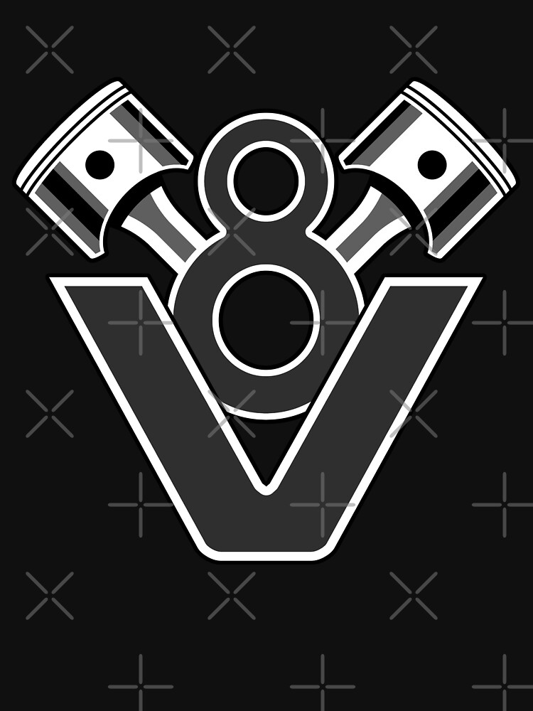 "V8 Engine Piston Design" Essential T-Shirt for Sale by davidspeed ...