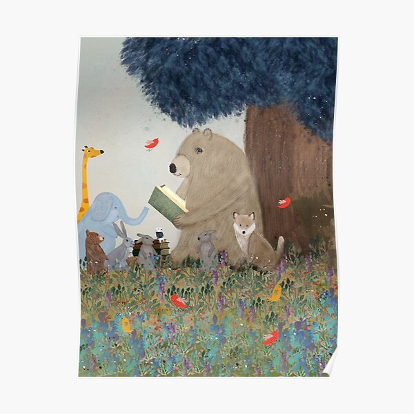 "Storytime" Poster for Sale by bri-b | Redbubble