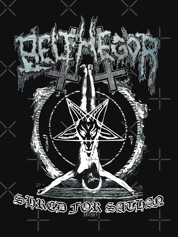 "Belphegor Shred for Sathan T-Shirt" T-shirt for Sale by rubinho146 ...