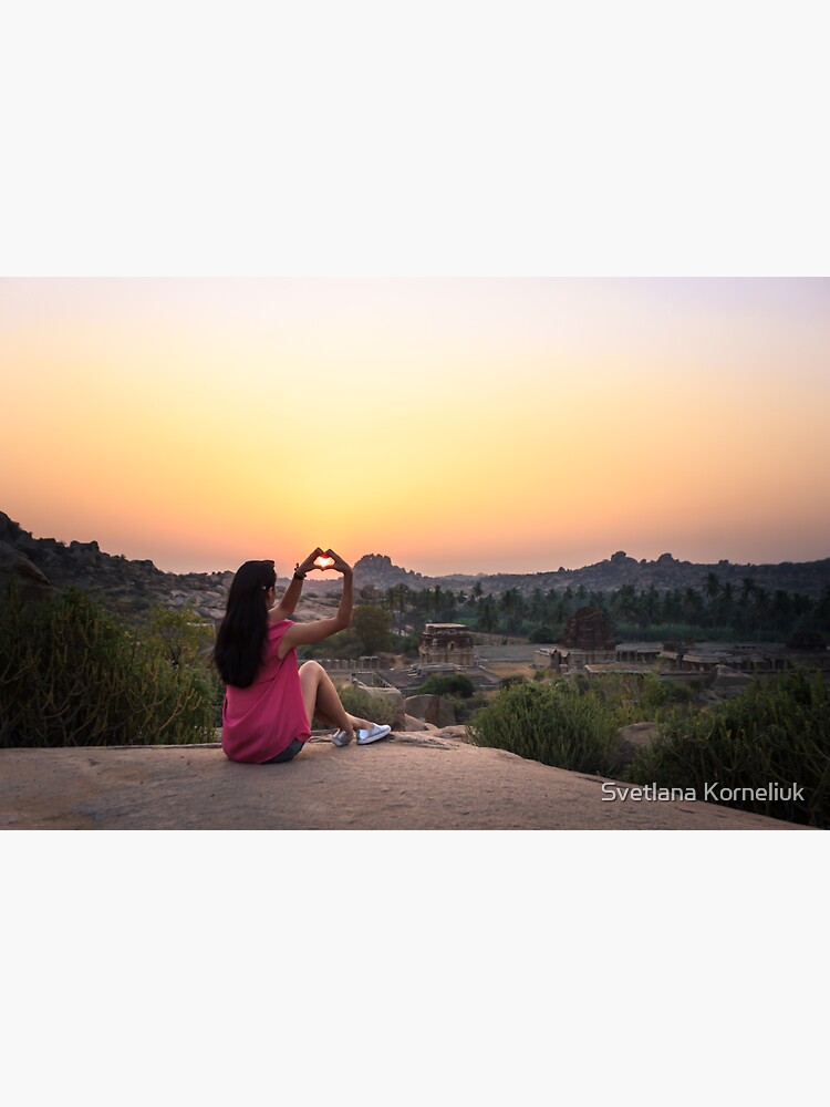 "India: Incredible Hampi " Sticker by SvetlanaKorneli | Redbubble