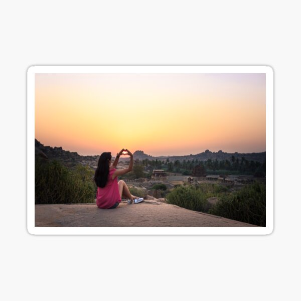 "India: Incredible Hampi " Sticker by SvetlanaKorneli | Redbubble