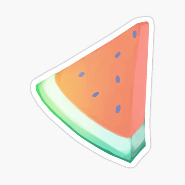 "Watermelon Slice" Sticker by SushiGoddess | Redbubble