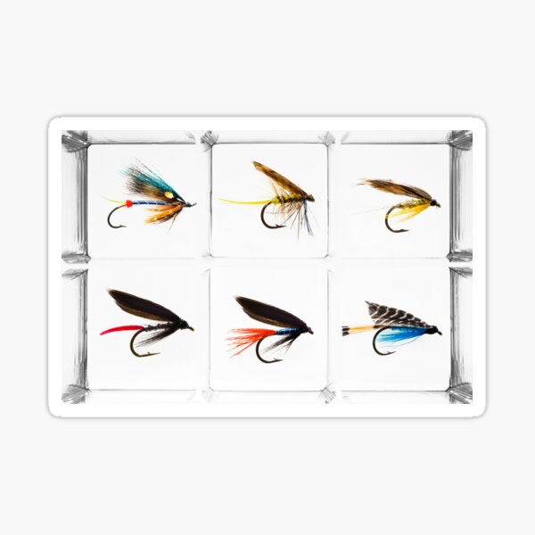 "Fly Fishing Lure" Sticker by ernest123 | Redbubble