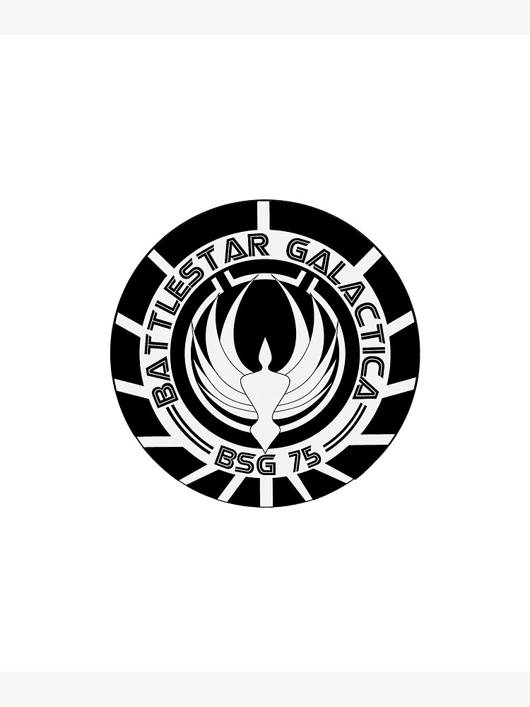 "Battlestar Galactica Logo" Poster by Evelyus | Redbubble