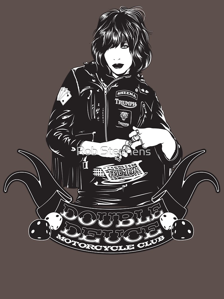 "Double Deuce MC" T-shirt for Sale by satansbrand | Redbubble | cafe ...