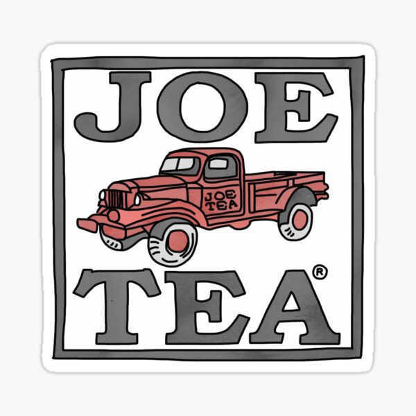 "joe tea logo" Sticker for Sale by jacquehenderson | Redbubble
