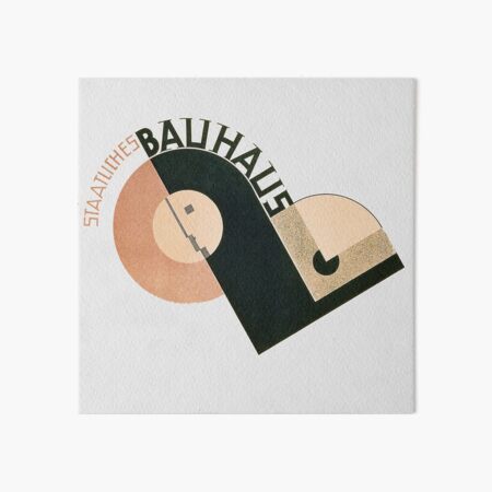 "Bauhaus Logo 1919" Art Board Print by edsimoneit | Redbubble