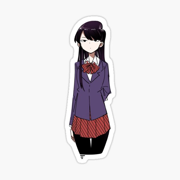 "komi" Sticker for Sale by coolsocrati | Redbubble
