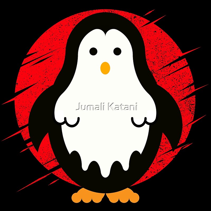 "PENGUIN GHOST" by MEDIACORPSE | Redbubble