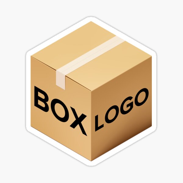 "Box Logo" Sticker by DmitriyBelyaev | Redbubble