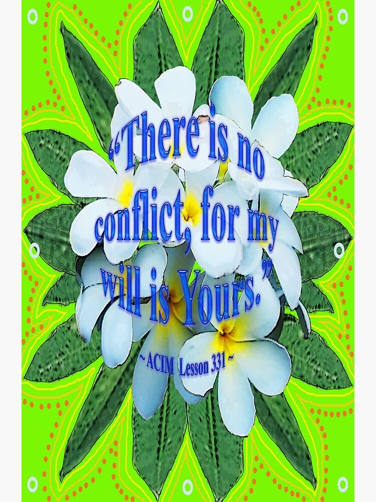 "ACIM-Lesson 331" Poster by ACIM-LOVE | Redbubble