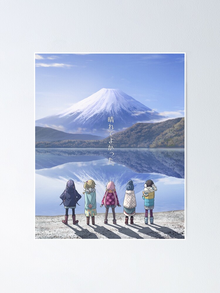 "yuru camp" Poster for Sale by Tust | Redbubble