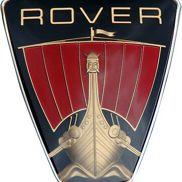 "Large Rover P6 2000 3500 V8 Classic Car Viking ship badge" Essential T ...