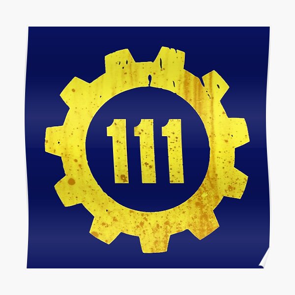 Vault 111 Posters | Redbubble