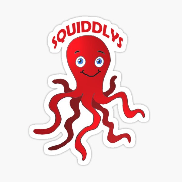 "Aquatic sea inspired SQUIDDLYS motif" Sticker by SankofaAse | Redbubble