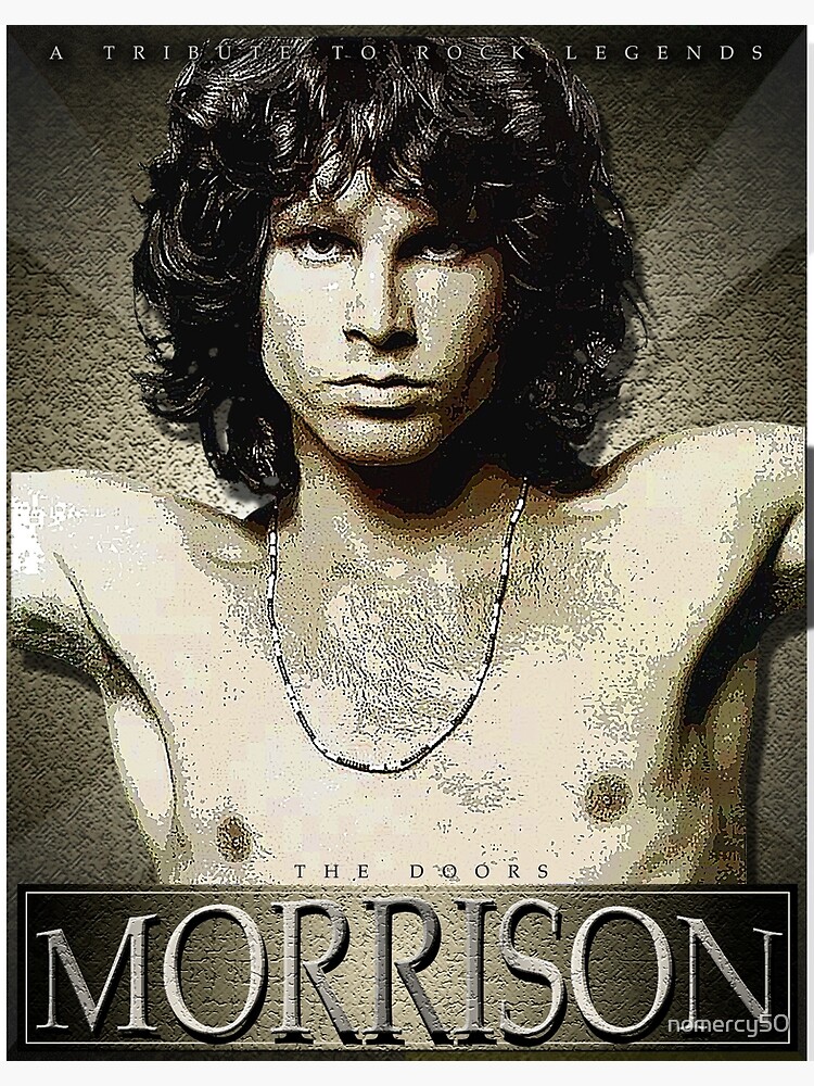 "Jim Morrison Poster" Art Print for Sale by nomercy50 | Redbubble