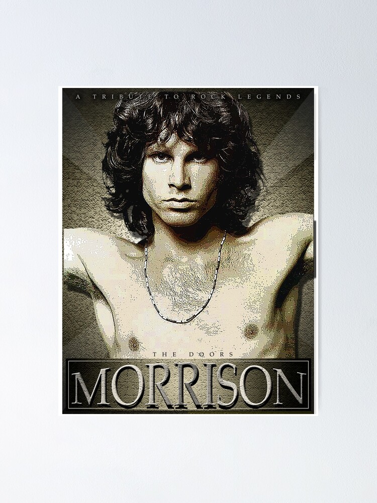 "Jim Morrison Poster" Poster by nomercy50 | Redbubble