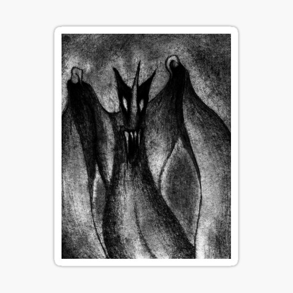 "Demon" Sticker by stitchling | Redbubble