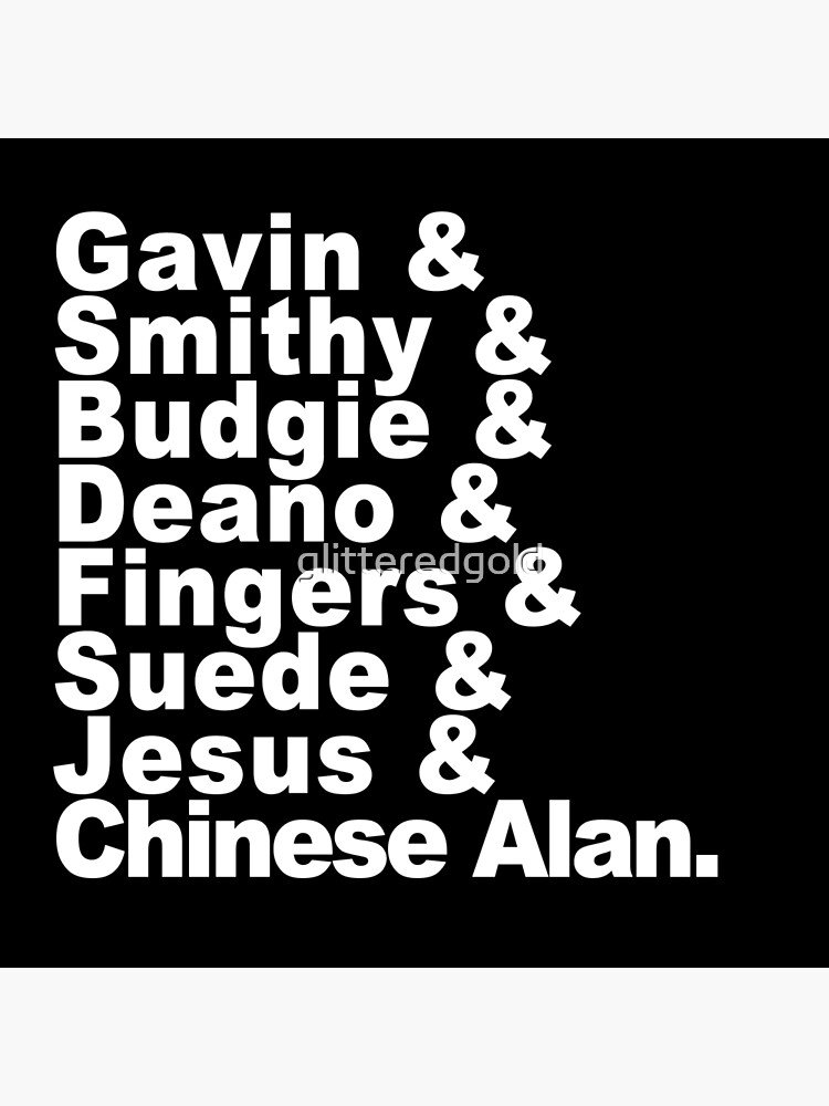 "gavin & friends ." Poster for Sale by glitteredgold | Redbubble