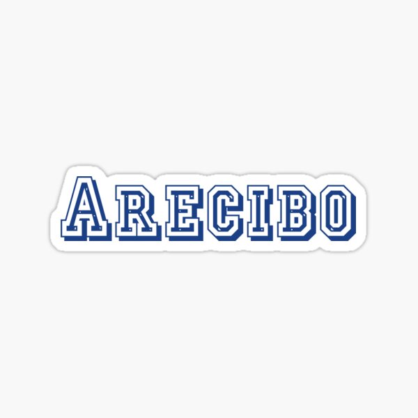 Arecibo Stickers | Redbubble