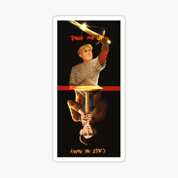 "Excalibur" Sticker for Sale by spammypan | Redbubble