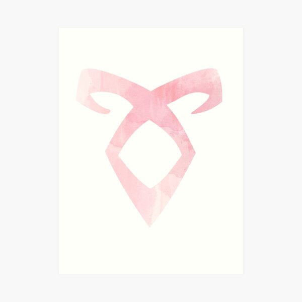 "The Angelic Power Rune ~ Shadowhunters" Art Print for Sale by cfdesign ...
