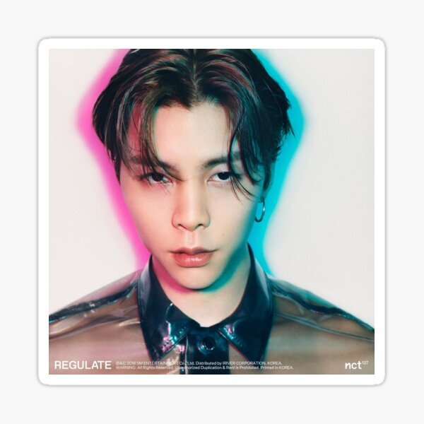 "NCT 127 REGULATE Johnny" Sticker for Sale by khalilahamer | Redbubble
