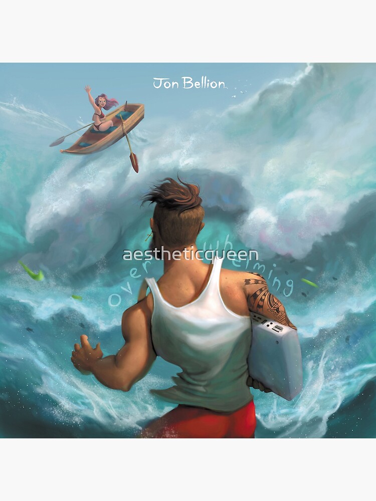 "Overwhelming Jon Bellion Merch" Sticker for Sale by aestheticqueen ...