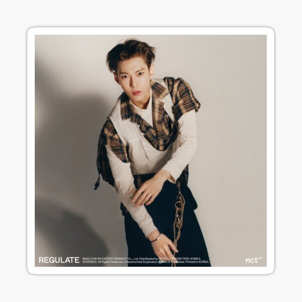 "NCT 127 REGULATE Doyoung" Sticker for Sale by khalilahamer | Redbubble