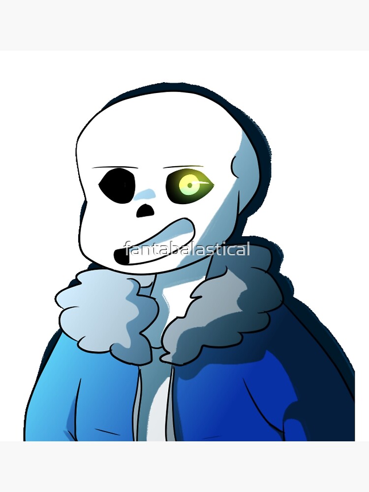 "Sans Undertale" Poster by fantabalastical | Redbubble
