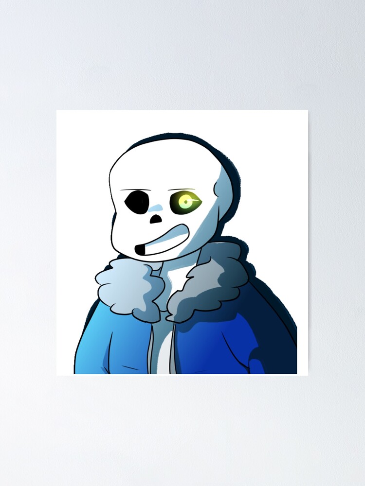 "Sans Undertale" Poster by fantabalastical | Redbubble
