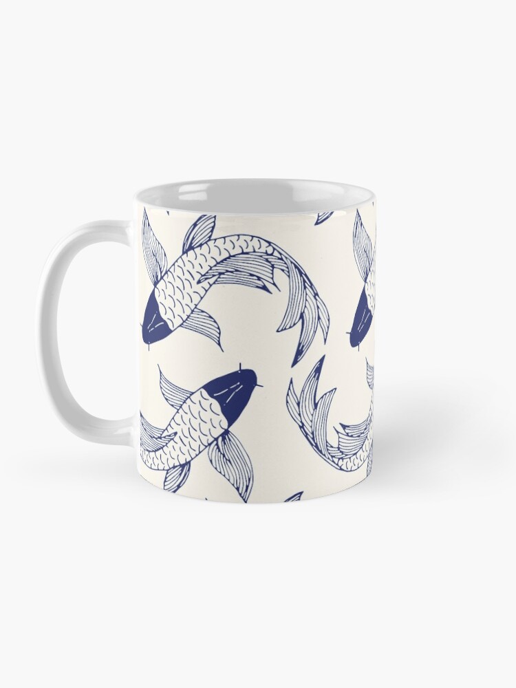 "Japanese Koi Fish Pattern" Coffee Mug for Sale by DEC02 | Redbubble