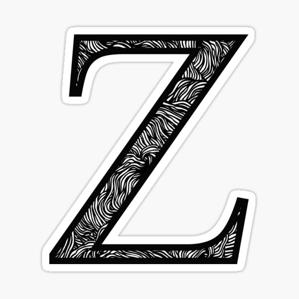 "Zeta" Sticker by eloraat | Redbubble
