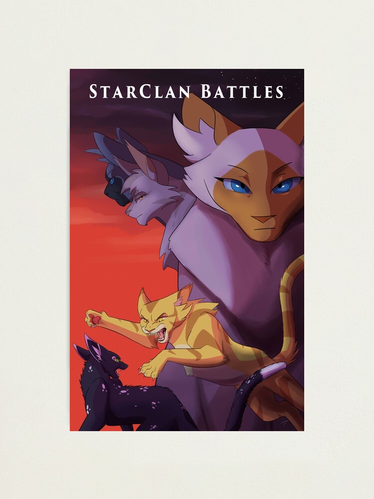 "StarClan Battles" Photographic Print for Sale by TennelleFlowers ...