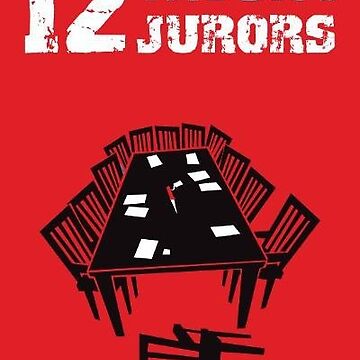 "12 Angry Jurors" Sticker for Sale by tarajenkins6 | Redbubble