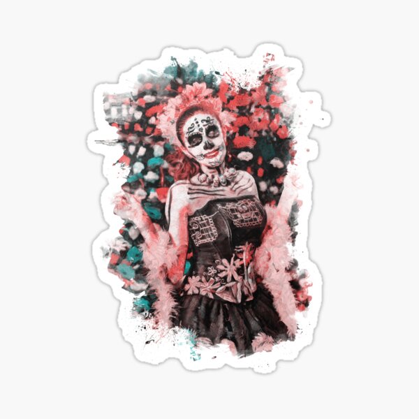Sticker « Catrina », par creativesinapsi | Redbubble