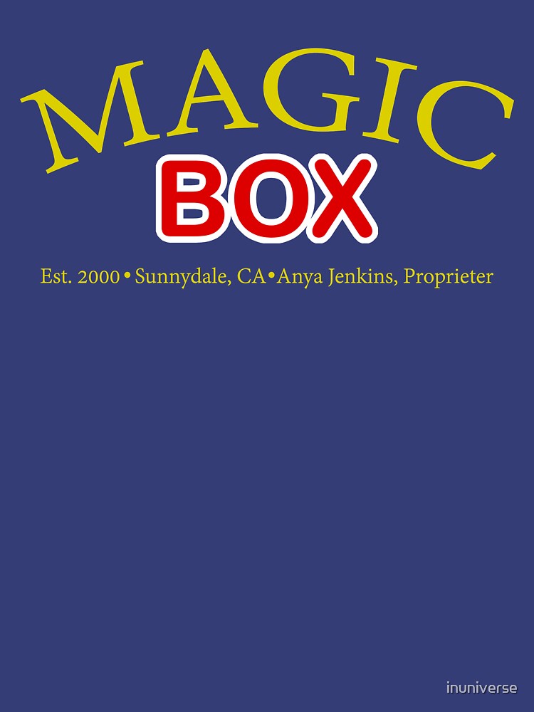 "Magic Box - Buffy, The Vampire Slayer" T-shirt for Sale by inuniverse ...