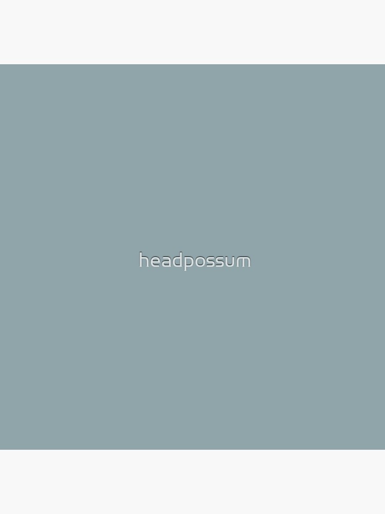 "Duck egg blue plain color" Poster by headpossum | Redbubble