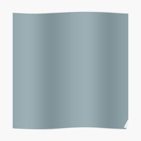 "Duck egg blue plain color" Poster by headpossum | Redbubble